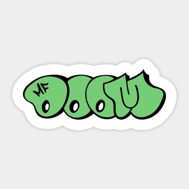 Mf doom - Mf Doom - Sticker | TeePublic